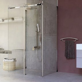 A-Interiéry Posuvné sprchové dveře do niky Houston 016P (160x200 cm | Transparent) - houston_016p