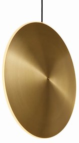Svěšené kovové kruhové svítidlo Chrona Dish Vertical Průměr: 420 mm