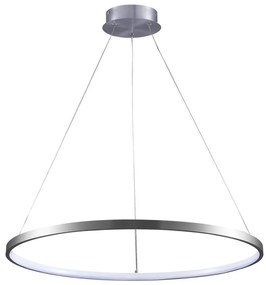 LED Lustr na lanku LEA LED/20W/230V 4000K pr. 50 cm matný chrom