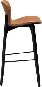 Hnědá barová židle (výška sedáku 78 cm) Paragon – DAN-FORM Denmark