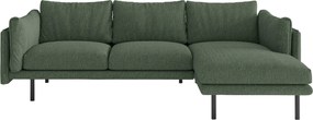 XXXLutz ROHOVÁ SEDAČKA, textil, zelená Livetastic - Sedací soupravy - 001968003109