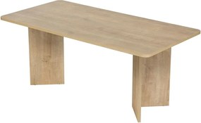 Jídelní stůl v dekoru dubu 90x180 cm Linza – Kalune Design