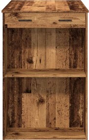 Barový stůl old wood 102 x 70 x 103,5 cm kompozitní dřevo 3309328