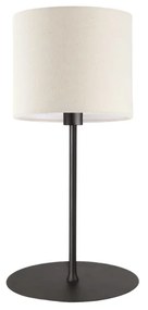 Ideal Lux Stolní lampa SET UP, BIG, ⌀16,5cm Barva stínidla: béžová, Barva podstavce: černá