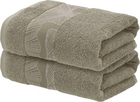 Livarno® Froté ručník, 50 x 100 cm, 500 g/m2, 2 kusy (zelená)