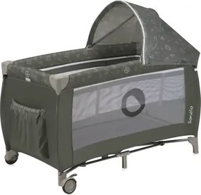 LIONELO Postýlka cestovní Sven Plus Beige Olive / od 0 do 3 let / do 1