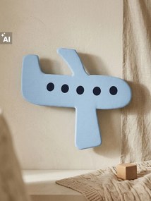 Sinsay - Dětská LED nástěnná lampa ve tvaru letadla - modrá