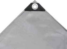 Plachta 650 g/m² 3,5 x 5 m šedá 144891
