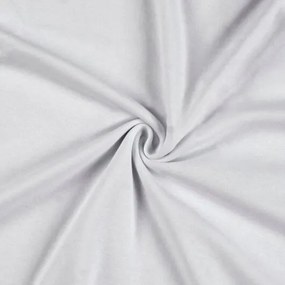 Kvalitex Jersey prostěradlo jednolůžko 90x200cm bílé Bavlna