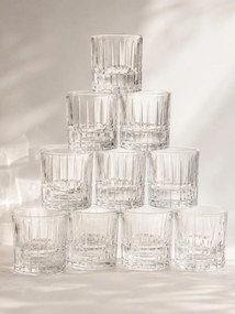 Sinsay - Sklenice s reliéfním vzorem 4 pack - clear