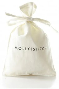 Molly and Stitch vodítko ,,Touch of Leather” hnědé se stříbrnými prvky (Molly and Stitch vodítko ,,Touch of Leather” hnědé se stříbrnými prvky)
