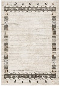 Koberce Breno Kusový koberec TORINO 15/VEV, Béžová, Vícebarevné, 80 x 150 cm