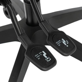 Ergonomická kancelářská židle MERTON - modrá síťovina