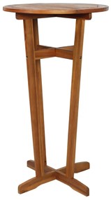 44009 vidaXL Barový stůl 60 x 105 cm masivní akáciové dřevo