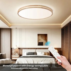 BRILAGI - LED Stmív. svítidlo MOLINA LED/128W/230V 3000-6000K dub pr. 100 cm +DO