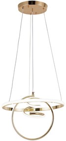 Toolight Závěsné LED svítidlo Luxury Glamour 6 G066-CP zlaté