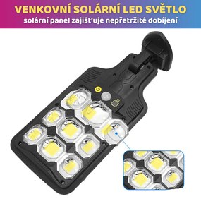 LightPro Solární LED světlo venkovní