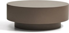 Betonový kulatý zahradní konferenční stolek ø 60 cm Garbet – Kave Home