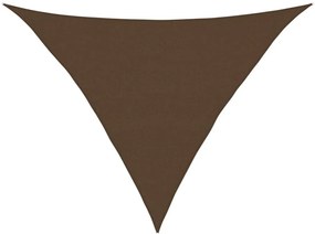 Stínící plachta 160 g/m² hnědá 5 x 5 x 6 m HDPE 311815