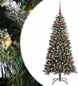 Umělý vánoční stromeček Zelená 120 cm PVC, plast a ocel 3395796