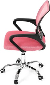 Dětská otočná židle růžová KA-L103 PINK