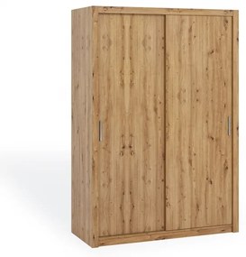 Šatní skříň 150 zrcadlo ne, dekor dub Artisan
