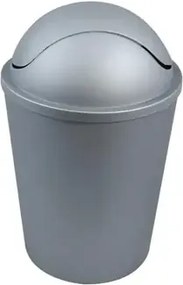 MSV AKO výklopný koš 5.5 L stříbrný / plast