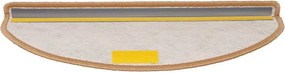 Samolepicí rohože na schody Sisal-Look 30 ks 65x21x4 cm Sisal 3365877