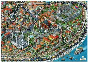 ANATOLIAN Puzzle Hemžení v Istanbulu / 3000 dílků / od 12 let