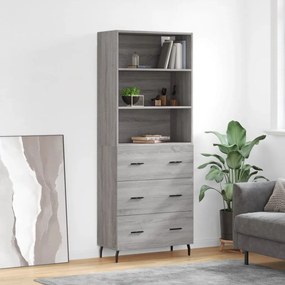 vidaXL Skříň highboard 69,5 x 34 x 180 cm kompozitní dřevo [3189404] Barva: dub sonoma