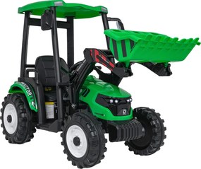 Ramiz MEGA traktor D68 s přívěsem zelený