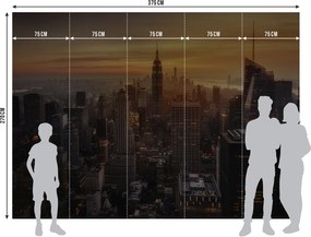 Fototapeta na míru New Yorské Panorama | Vliesová fototapeta na zed' | DFTNXXL3011