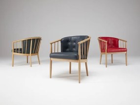 KRAGELUND Furniture - Křeslo ANDRUP s knoflíky