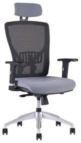 Kancelářská ergonomická židle Office Pro HALIA MESH SP – s podhlavníkem, více barev Šedá 2625