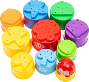 Vzdělávací hrníčky s melodií Baby Mix