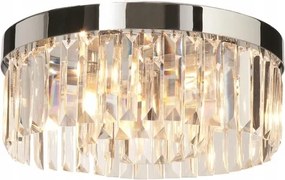 Stropní Svítidlo křišťálový Crystal 35612 Saxby ve stylu glamour IP44 chrom