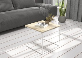 ADRK Furniture Konferenční stolek ELENA 50x50 CT-ELE-W-S