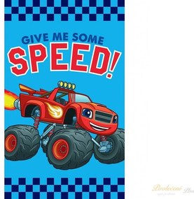 Vesna | Ručník dětský Cars Čtyřkolák Speed 30 x 50 cm