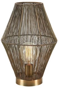 Markslöjd 108665 - Stolní lampa CASA 1xE27/40W/230V mosaz