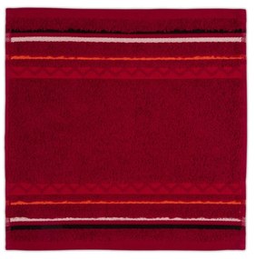 COUNTRY ručník 30 x 30 cm, červená