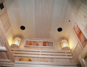 BPS-koupelny Finská sauna Relax HYD-3942 180x160, 4-5 osob
