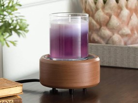 Candle Warmers™ Candle Warmers™ –  2v1 elektrická aromalampa a ohřívač svíček Pewter Walnut