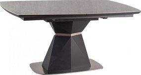Casarredo - Komfort nábytek Rozkládací jídelní stůl CORTEZ, šedá antracit/mramor