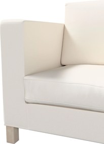 Potah na pohovku IKEA  Karlanda 3-místná nerozkládací, krátký barva béžová látka pletený vzor