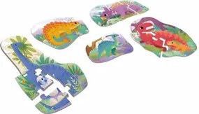 KukiKuk 80006 Véééliké puzzle Dinosauři / od 2 let