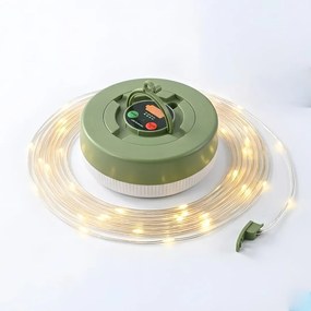 Solární LED světelný řetěz Corda, 9000k + 3000k, 8m