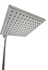 Relax Slim Chrom Sprchový set s baterií - hranatý