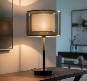 Stolní lampa Levels 48 cm šedá