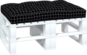 vidaXL Poduška na palety 120 x 80 x 12 cm textil [360521] Barva: Modrá