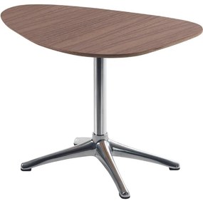 OnaDnes -20% Ořechový odkládací stolek Flexlux ke křeslu Clement 48 x 64 cm
